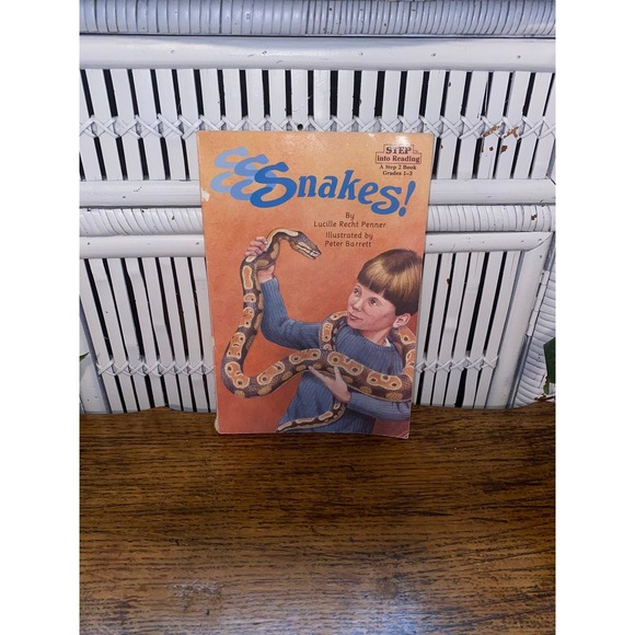 Accents | Vintage Snake Children Booksnake Bookvintage Illustrated ...